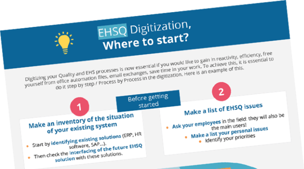 EHSQ digitization: how to do it?